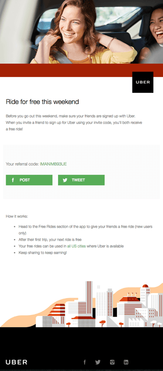 Epic Referral Marketing Email Examples From Top Brands | Ambassador